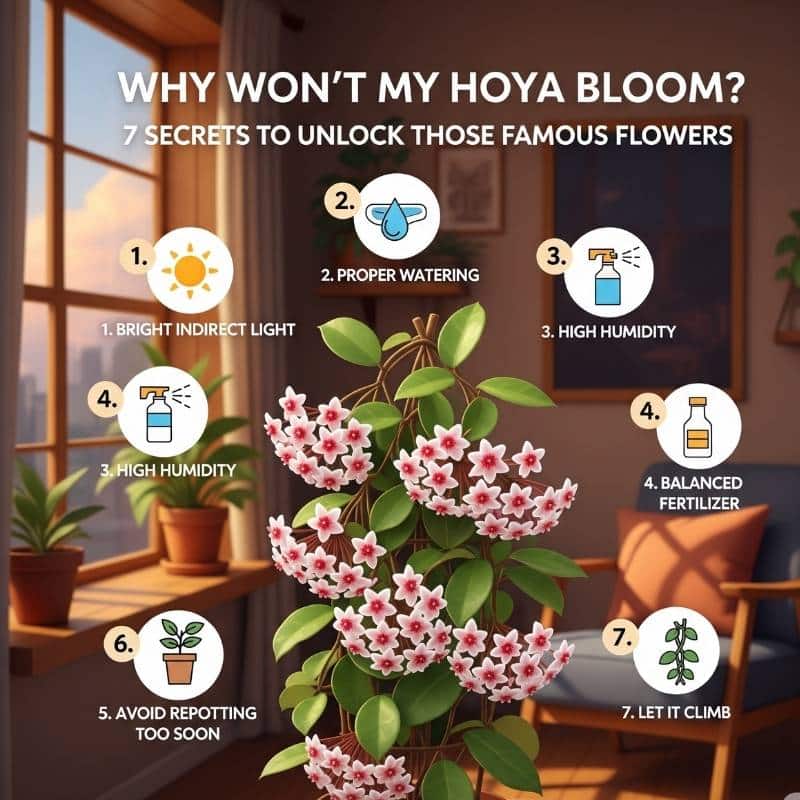 How To Get Hoya Plant To Bloom